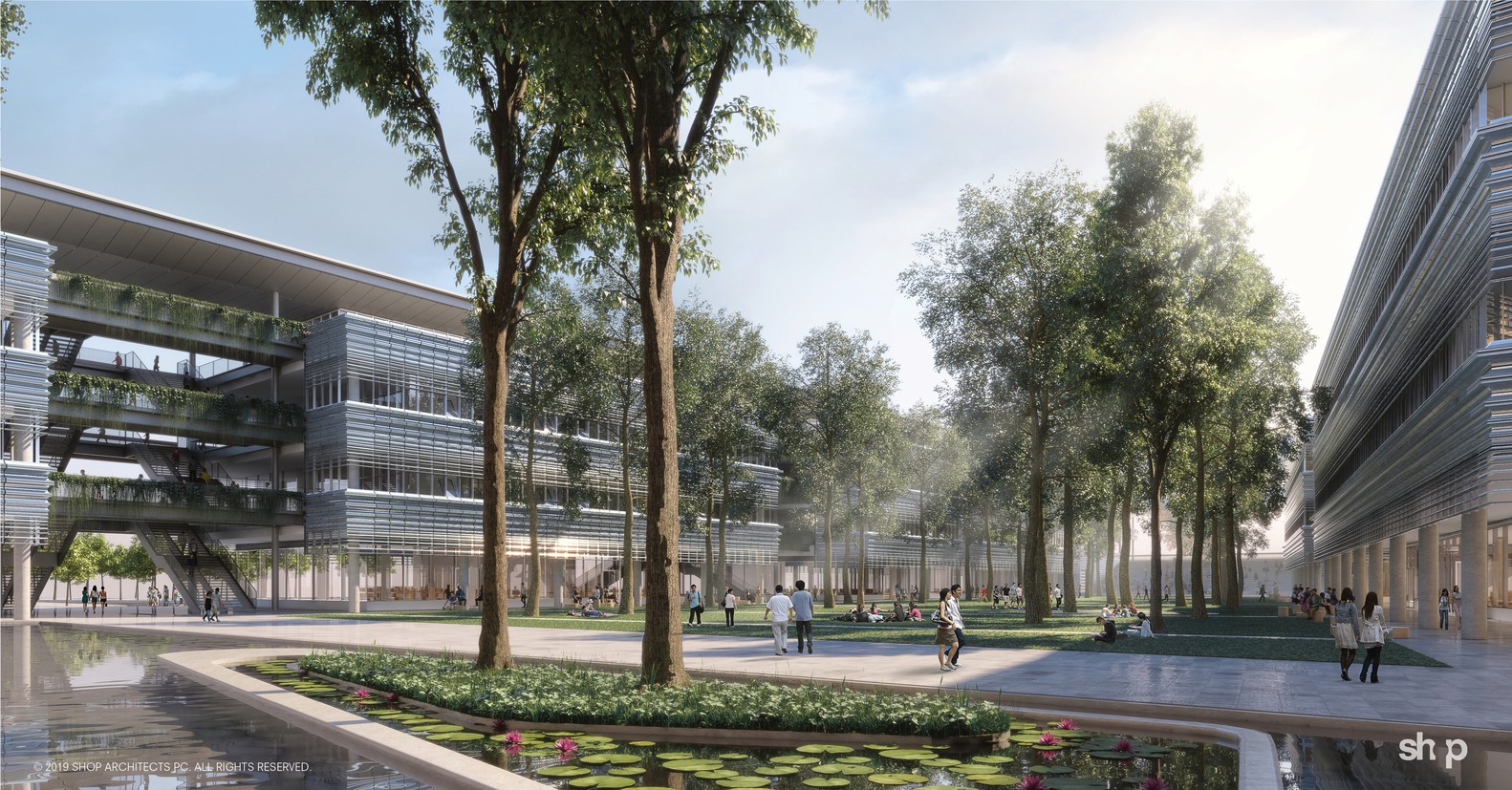 Công trình kiến trúc Đại học Fulbright Việt Nam được giới thiệu trên ...