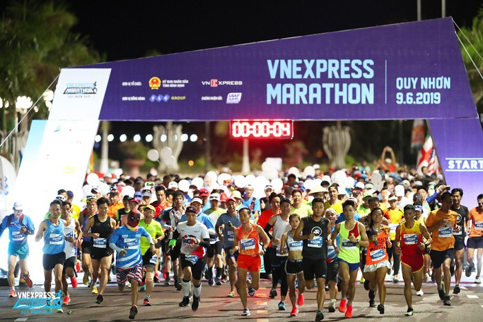 Tổ chức Giải chạy VnExpress Marathon Quy Nhơn 2020
