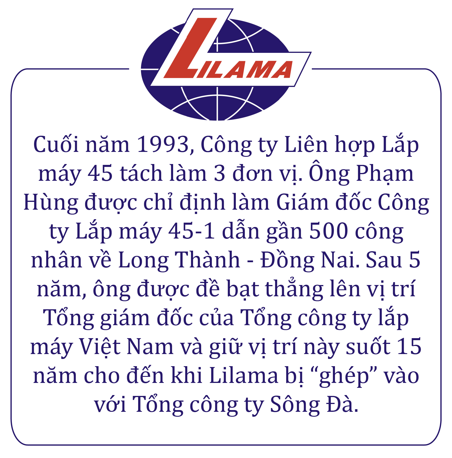 Nguyên TGĐ Lilama Phạm Hùng: Suýt ‘bóc lịch’ vì giấc mơ tổng thầu, 20 ...