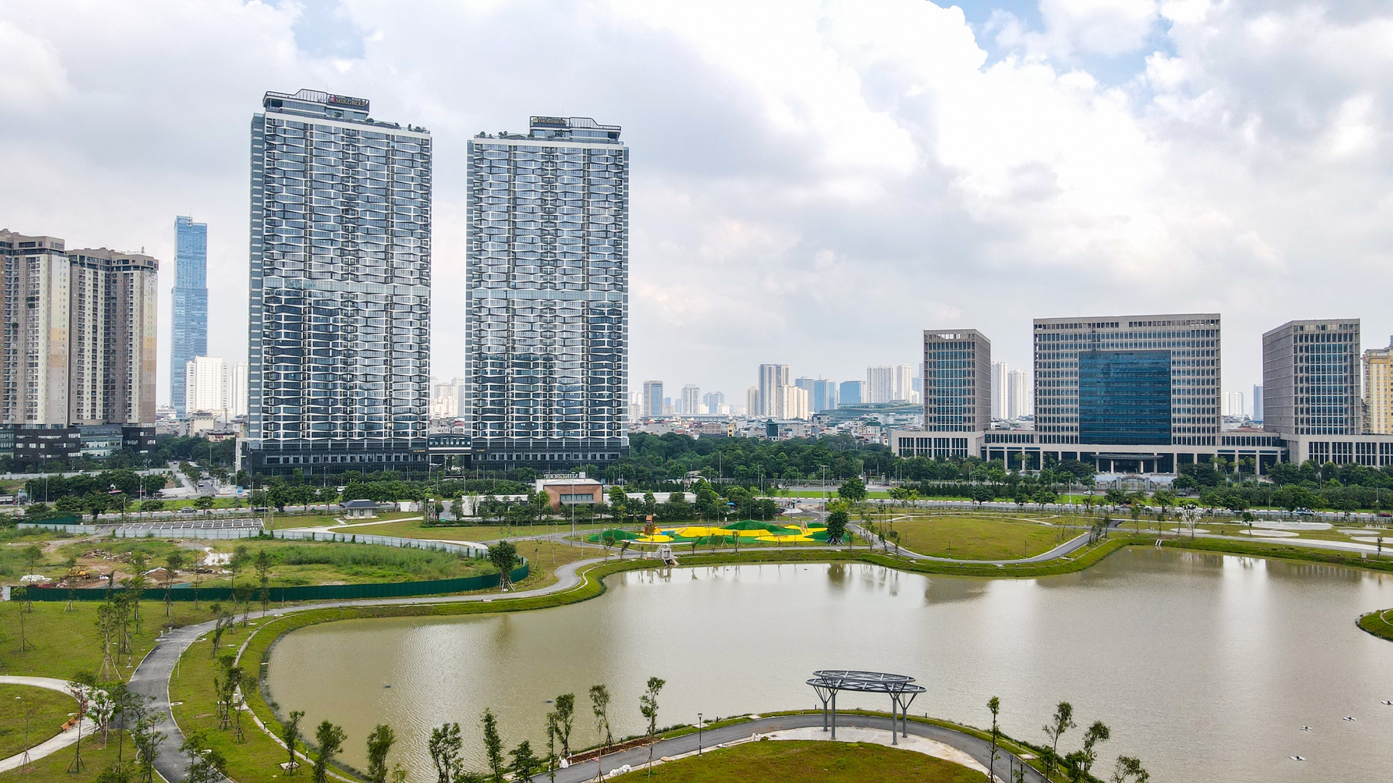 Hà Nội: Cận cảnh công viên rộng nhất quận Nam Từ Liêm