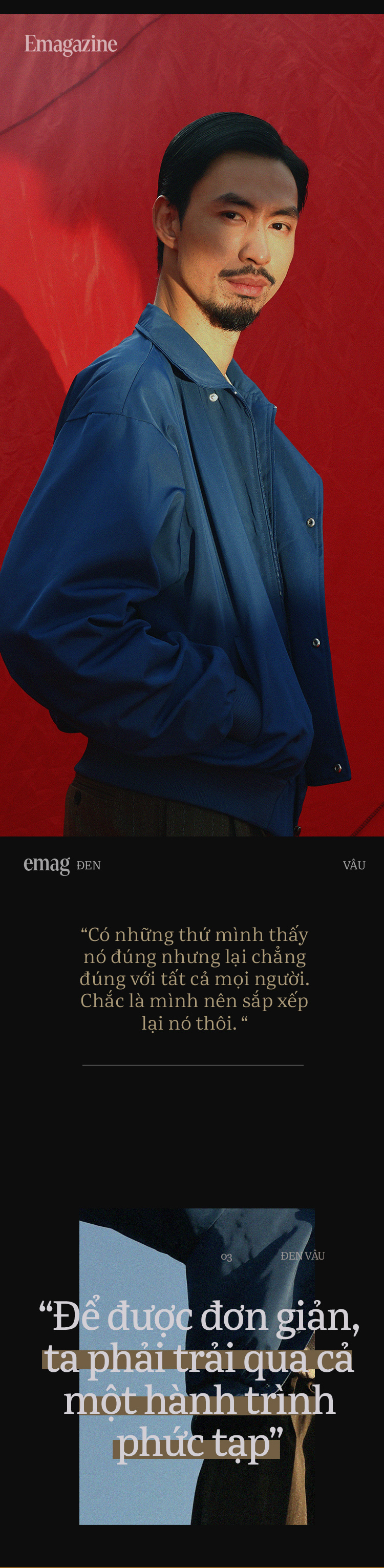 Một cuộc trò chuyện với Đen Vâu