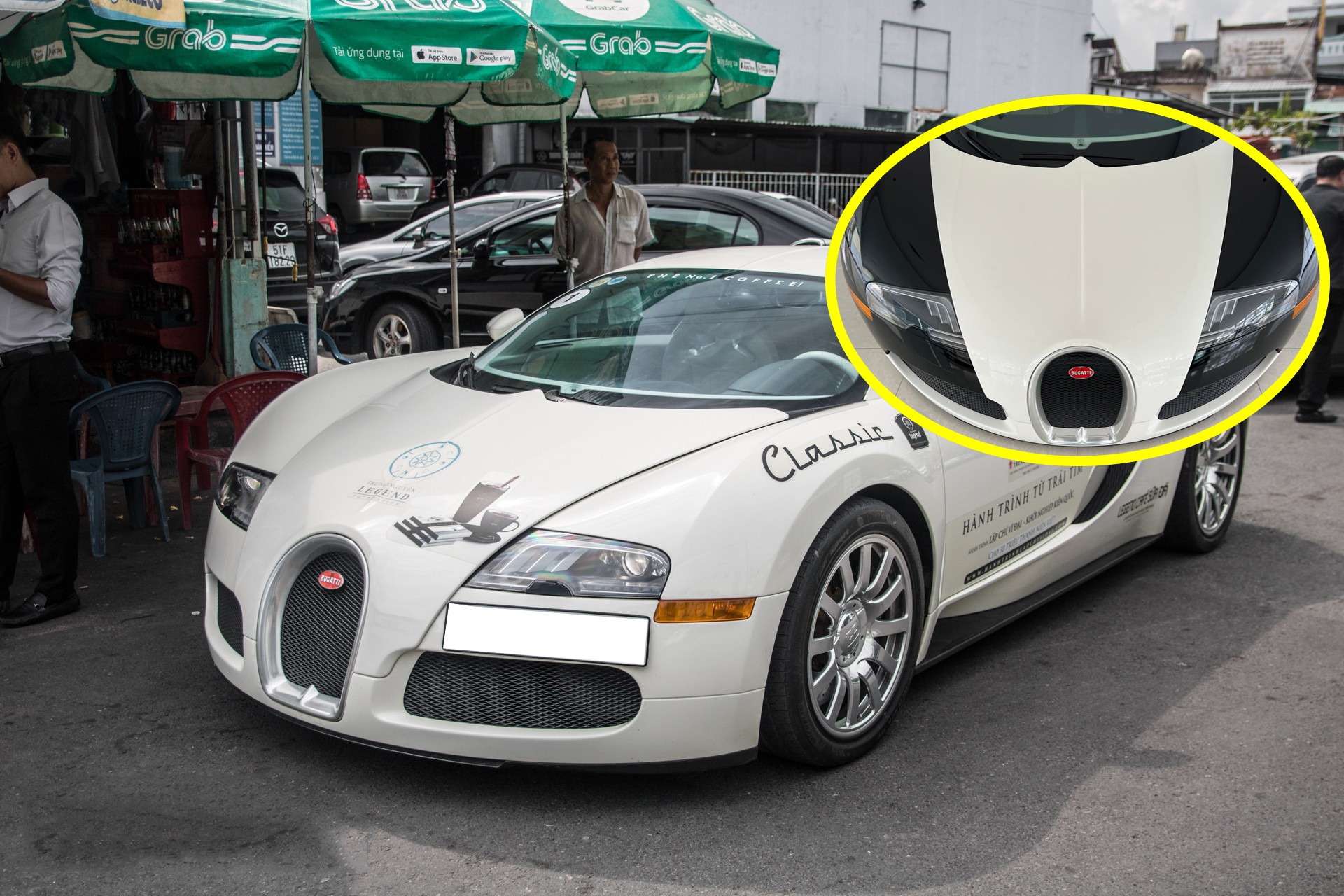 Bugatti Veyron độc nhất Việt Nam của Trung Nguyên Legend thay bộ 'cánh ...