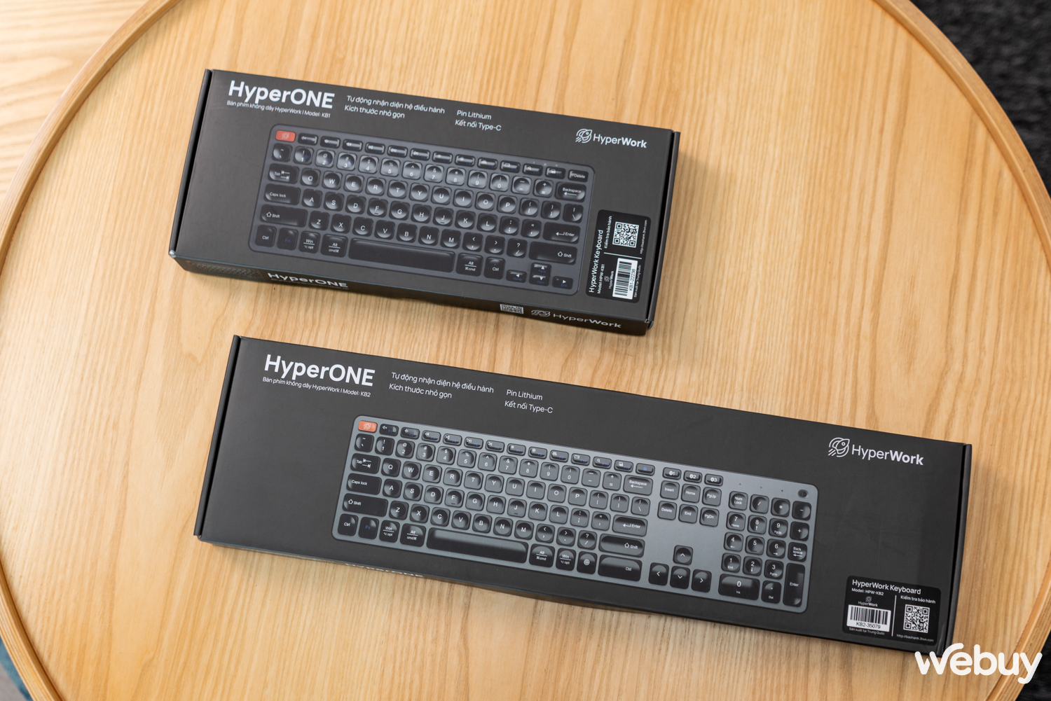 Trải nghiệm bàn phím không dây HyperWork HyperONE KB1 và KB2: Mỏng và ...