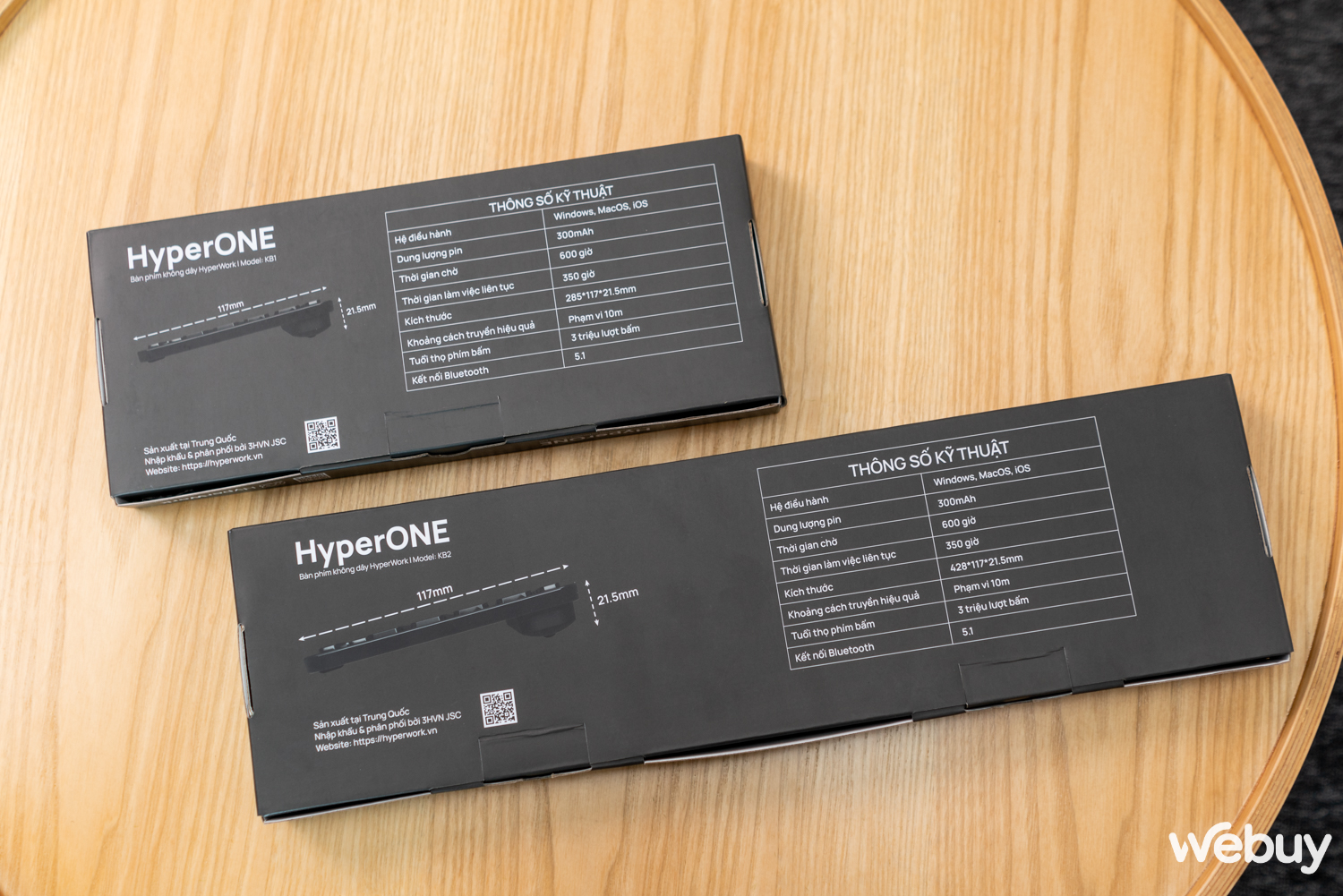 Trải nghiệm bàn phím không dây HyperWork HyperONE KB1 và KB2: Mỏng và ...