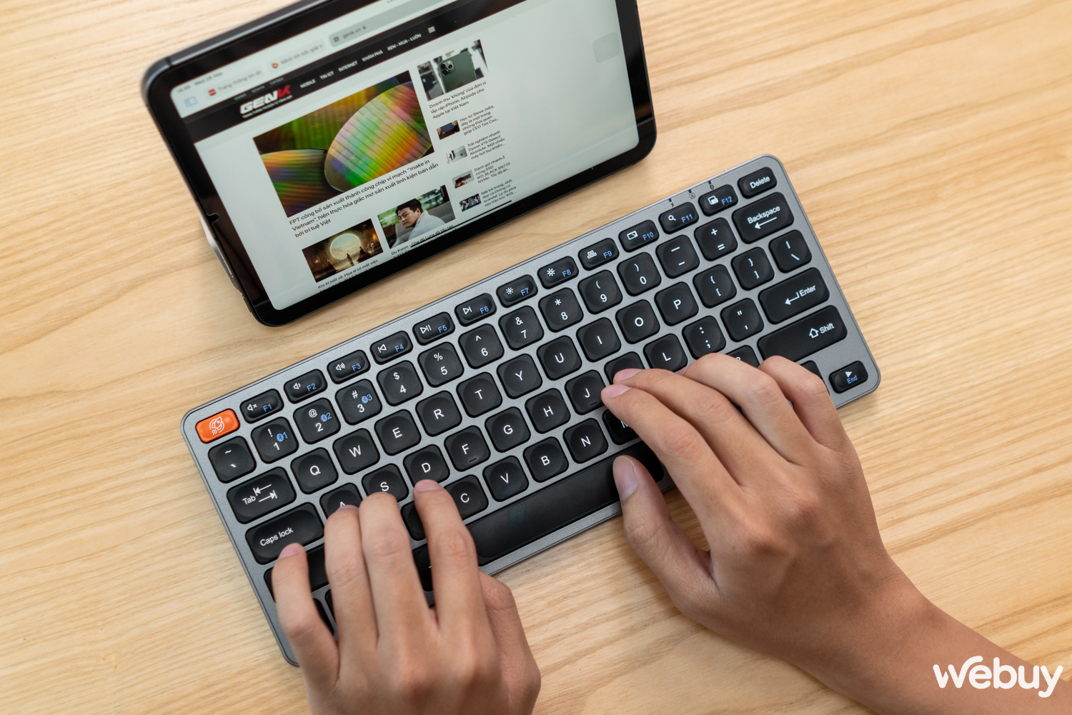 Trải nghiệm bàn phím không dây HyperWork HyperONE KB1 và KB2: Mỏng và ...