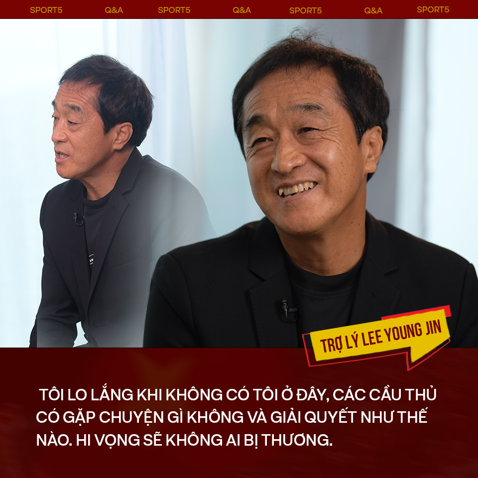 Trợ lý Lee Young-jin: “Tôi đã giữ lời hứa với anh Park Hang-seo, cùng bắt đầu và cùng kết thúc"