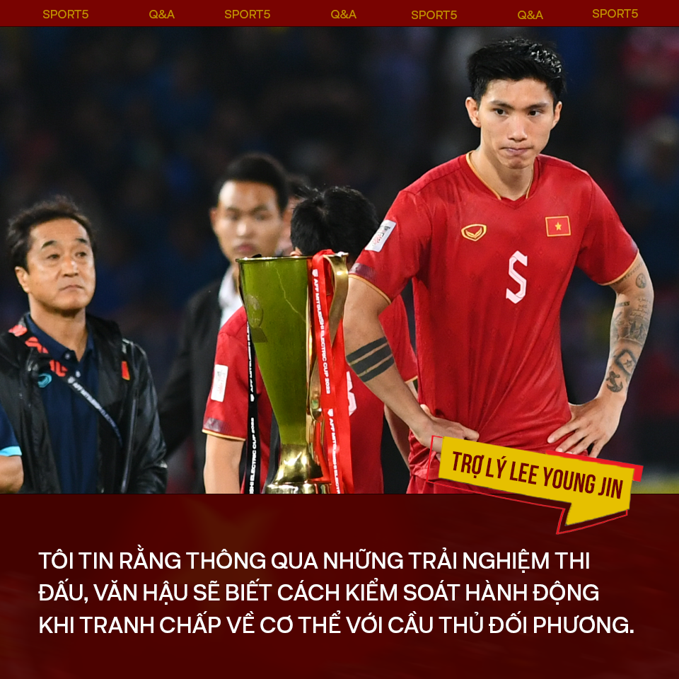 Trợ lý Lee Young-jin: “Tôi đã giữ lời hứa với anh Park Hang-seo, cùng bắt đầu và cùng kết thúc"