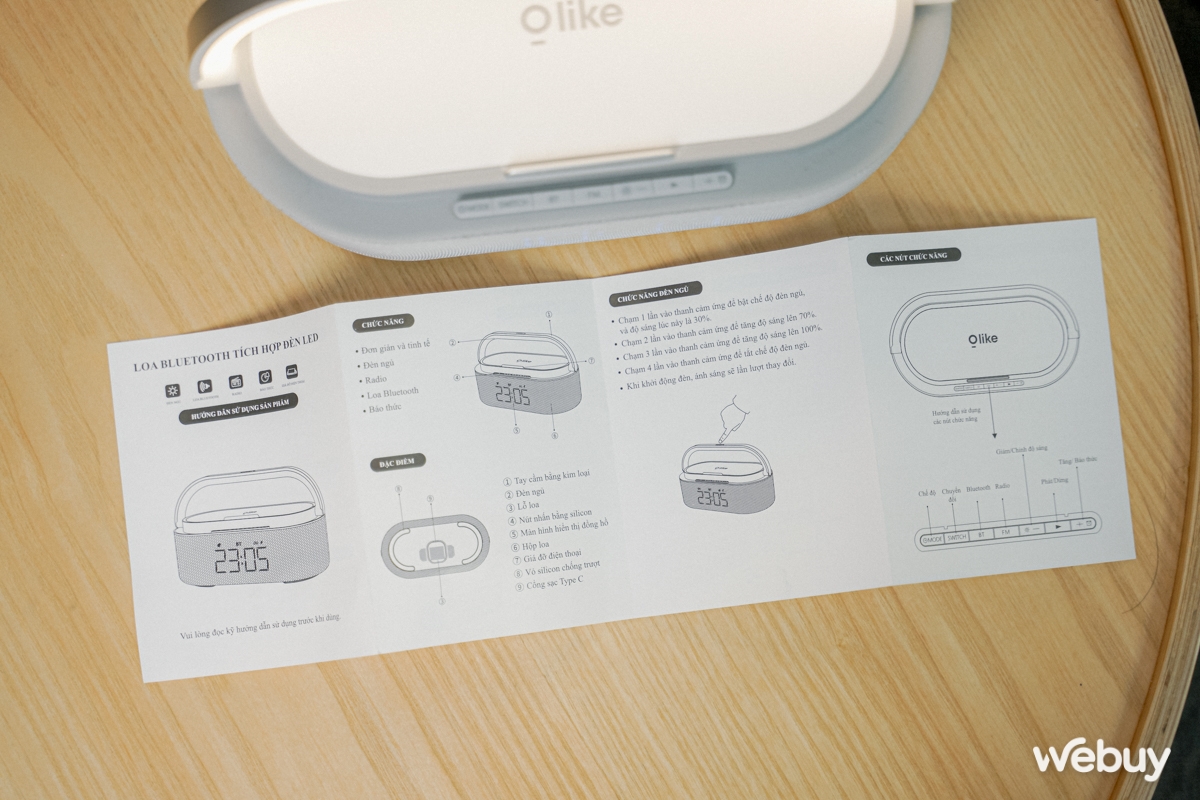 Trên tay loa OPPO Olike S2: Quà tặng mà quá “chất”, kết hợp thêm đèn ...