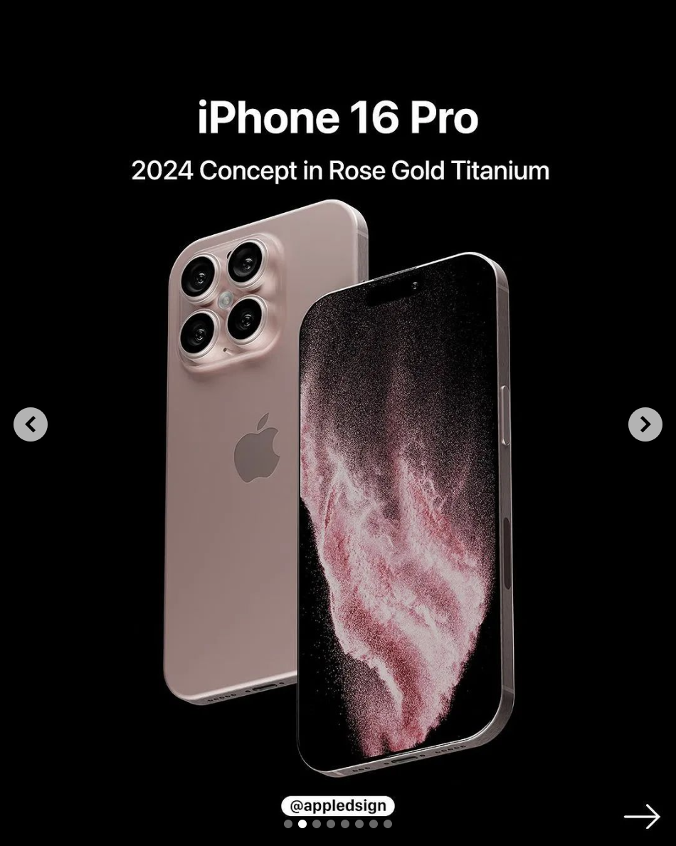 iPhone 16 lộ diện thiết kế mới với 4 camera, thêm màu hồng đẹp không tì vết
