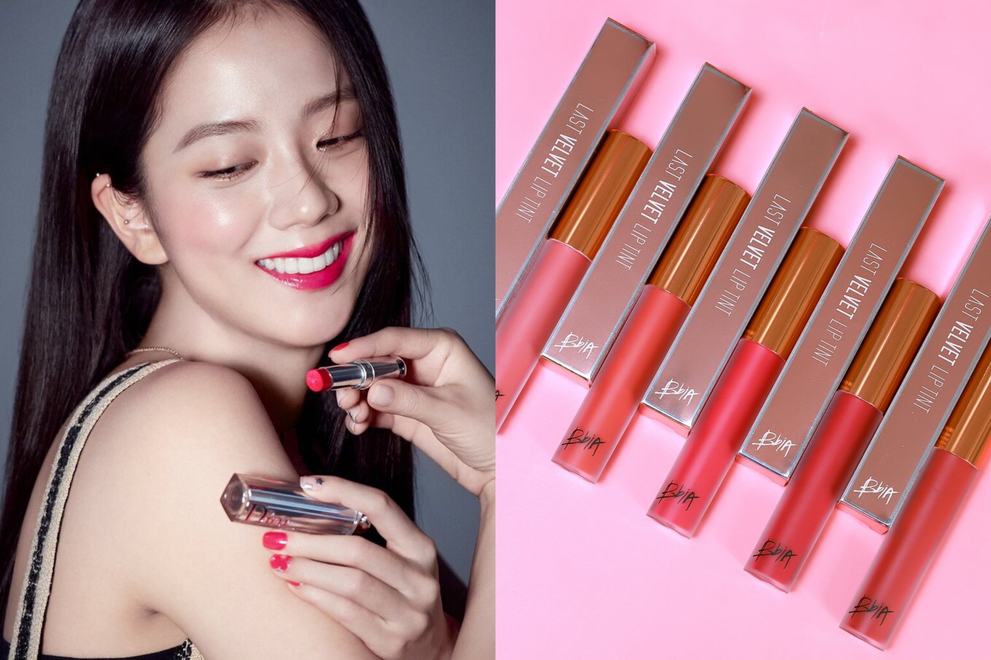 Jisoo mê đắm màu son đỏ Dior, chị em cũng có thể "cheap moment" bằng 5 ...