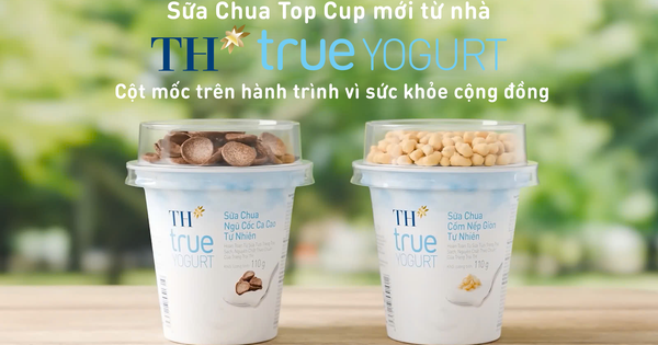 Sữa Chua Top Cup mới từ nhà TH: Cột mốc trên hành trình vì sức khỏe ...