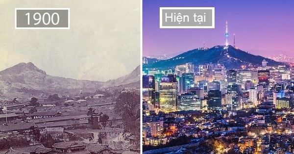 Loạt ảnh xưa và nay cho thấy sự thay đổi đáng kinh ngạc của những thành ...