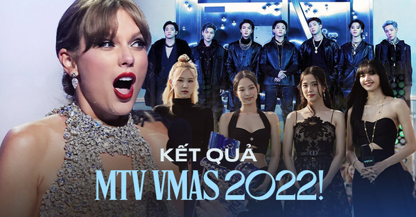 Kết quả VMAs 2022: Taylor Swift thắng giải cao nhất, BTS hạ gục ...