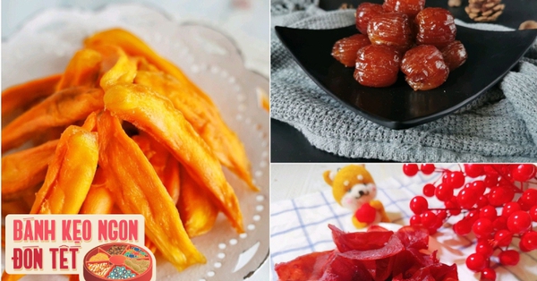 Cách làm 3 món trái cây sấy dẻo mềm ngon xuất sắc đón Tết thêm vui
