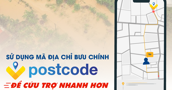 Ứng dụng mã địa chỉ Vpostcode để cứu trợ người dân vùng lũ miền Trung ...