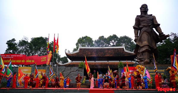 Lễ hội gò Đống Đa - ghi nhớ một thời kỳ lẫy lừng của dân tộc