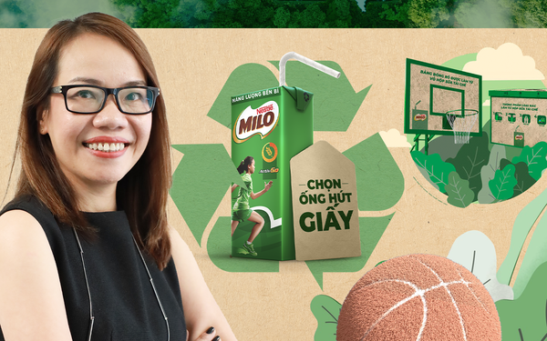 Tham vọng 'xanh hoá' của Nestlé MILO: Chuyển đổi 100% sang ống hút giấy ...