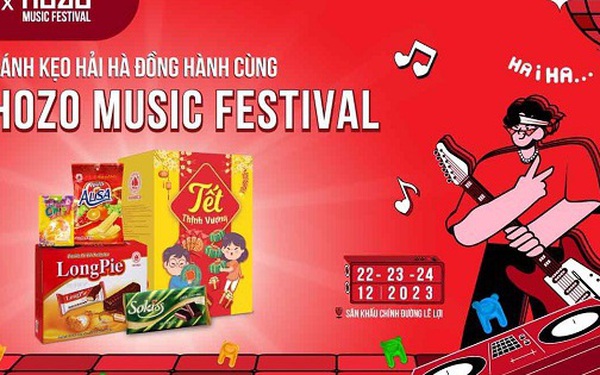 Bánh kẹo Hải Hà và cái “bắt tay” với Hò Dô 2023